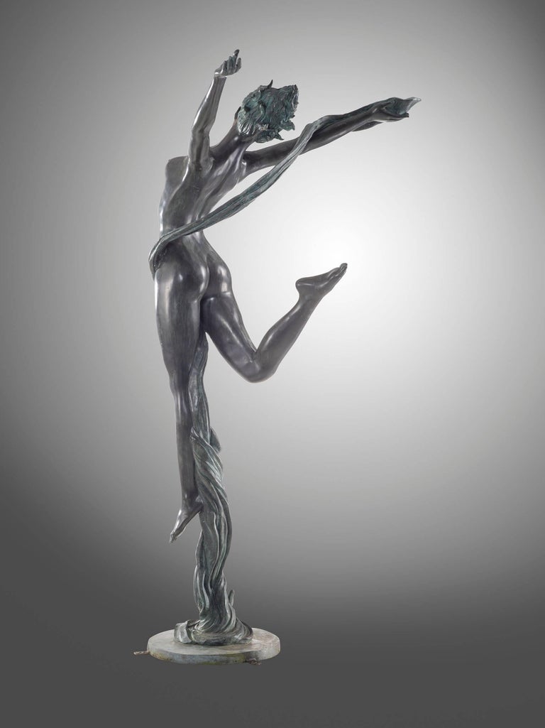 Women Dancing in the Wind, Sculpture in Bronze at 1stDibs | wind ...