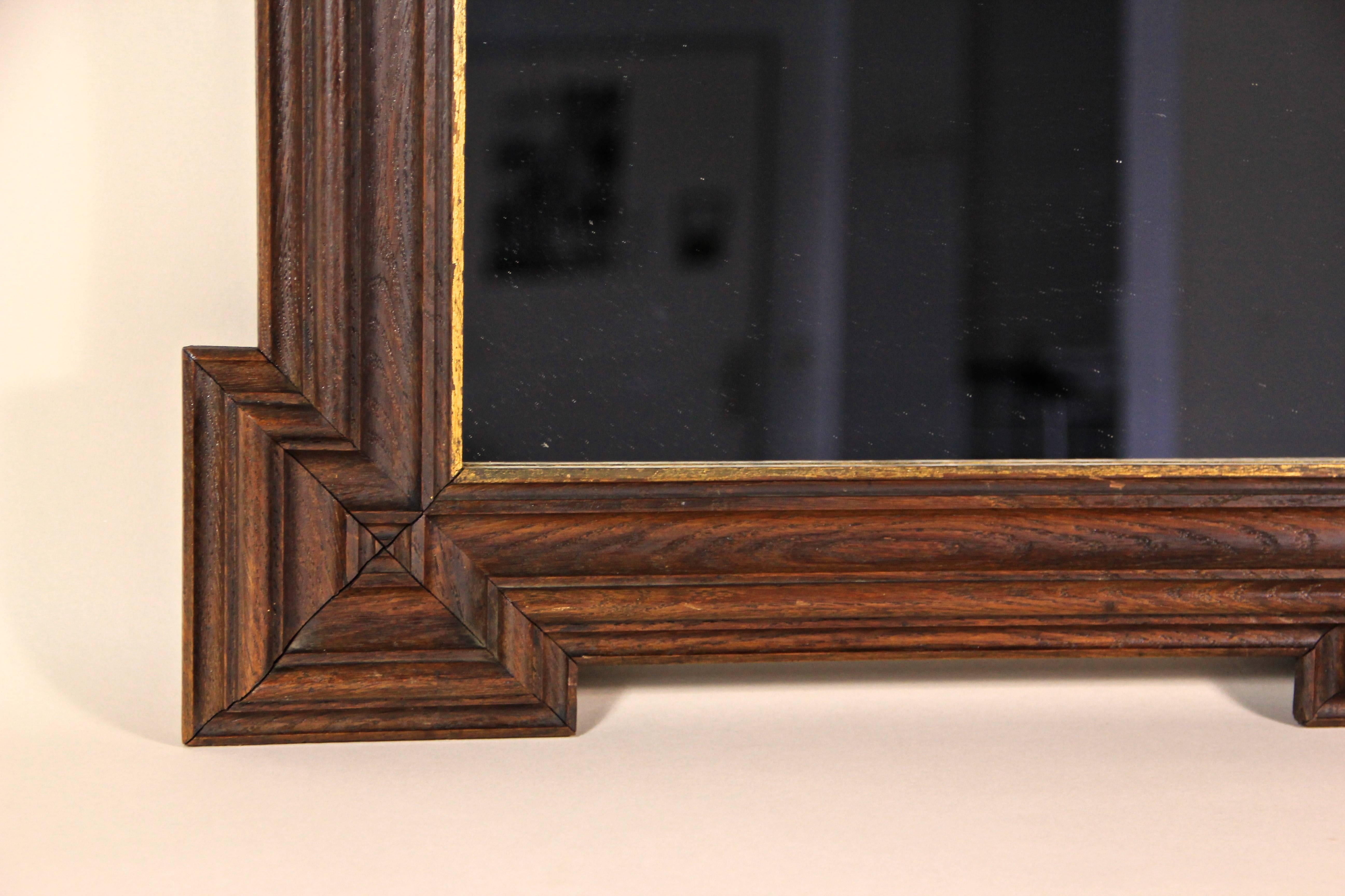 Historism Wall Mirror Oakwood, Austria, circa 1890 at 1stDibs