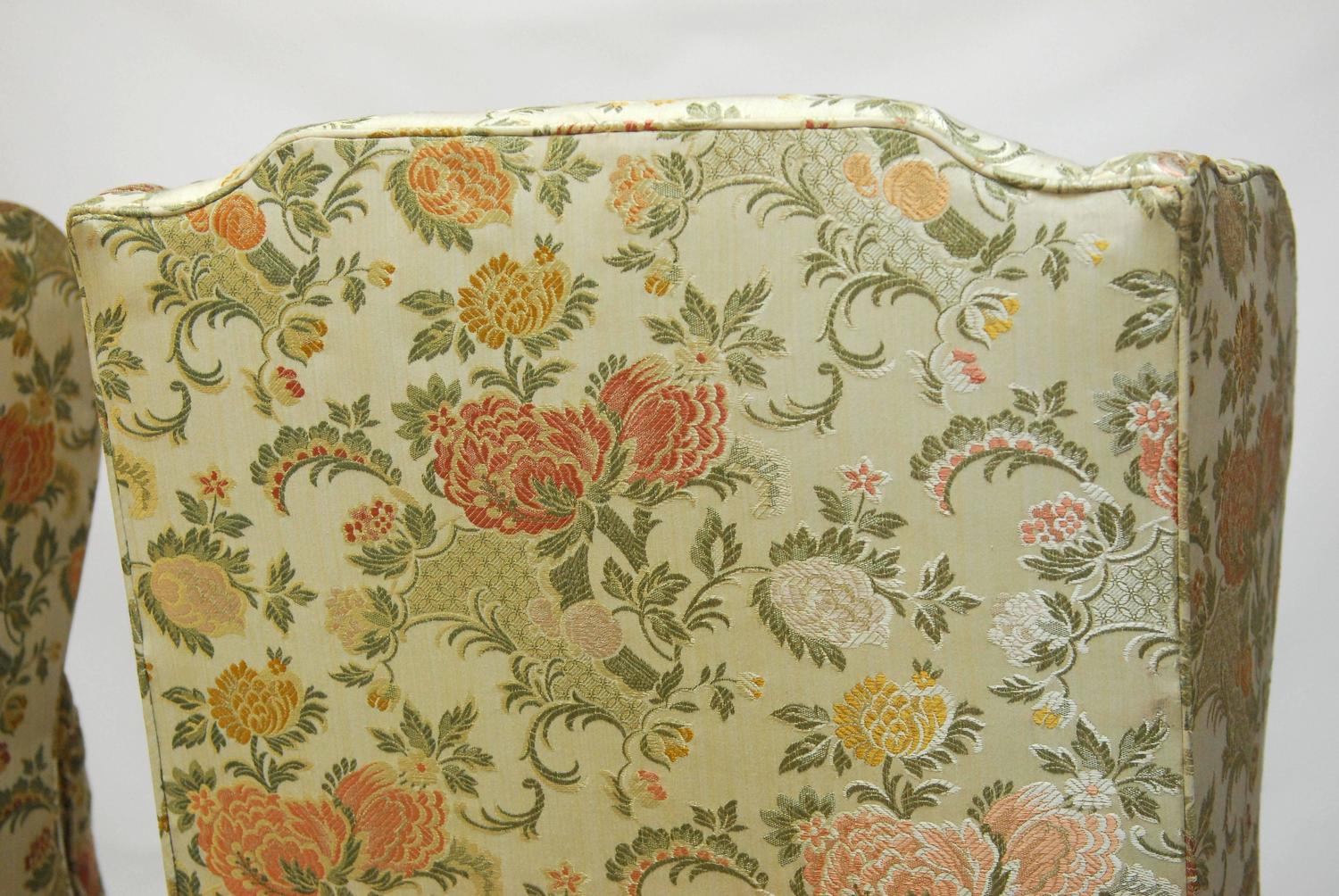 George II Style Wing Chairs For Sale at 1stdibs