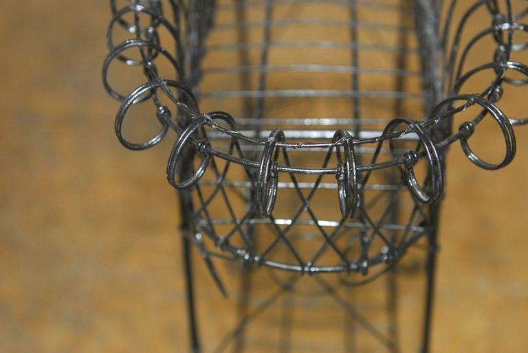 Black French Wire Plant Stand at 1stDibs | french plant stand, french ...
