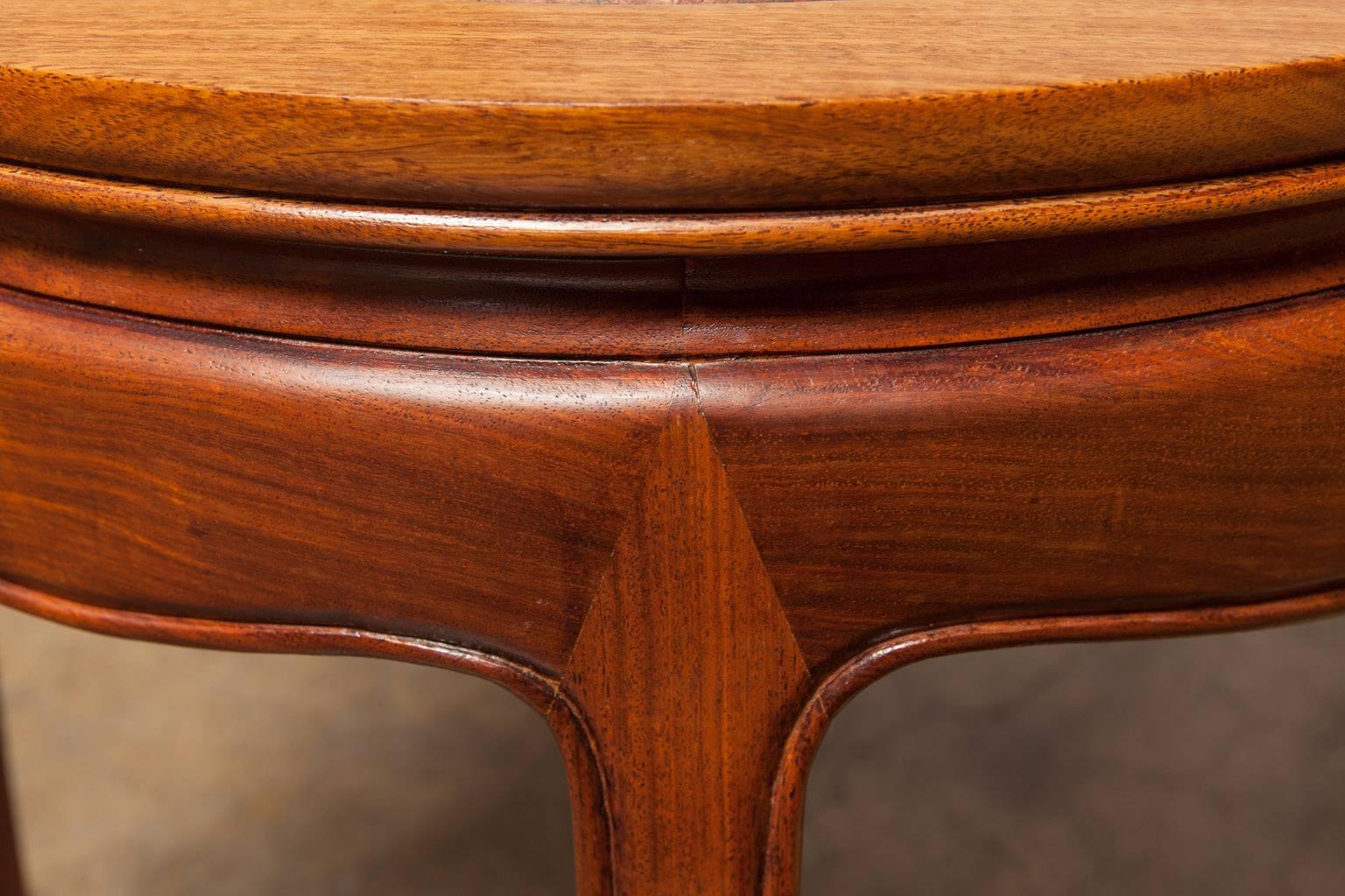 Chinese Hardwood Ming Style Round Side Table or Stool at 1stDibs ...