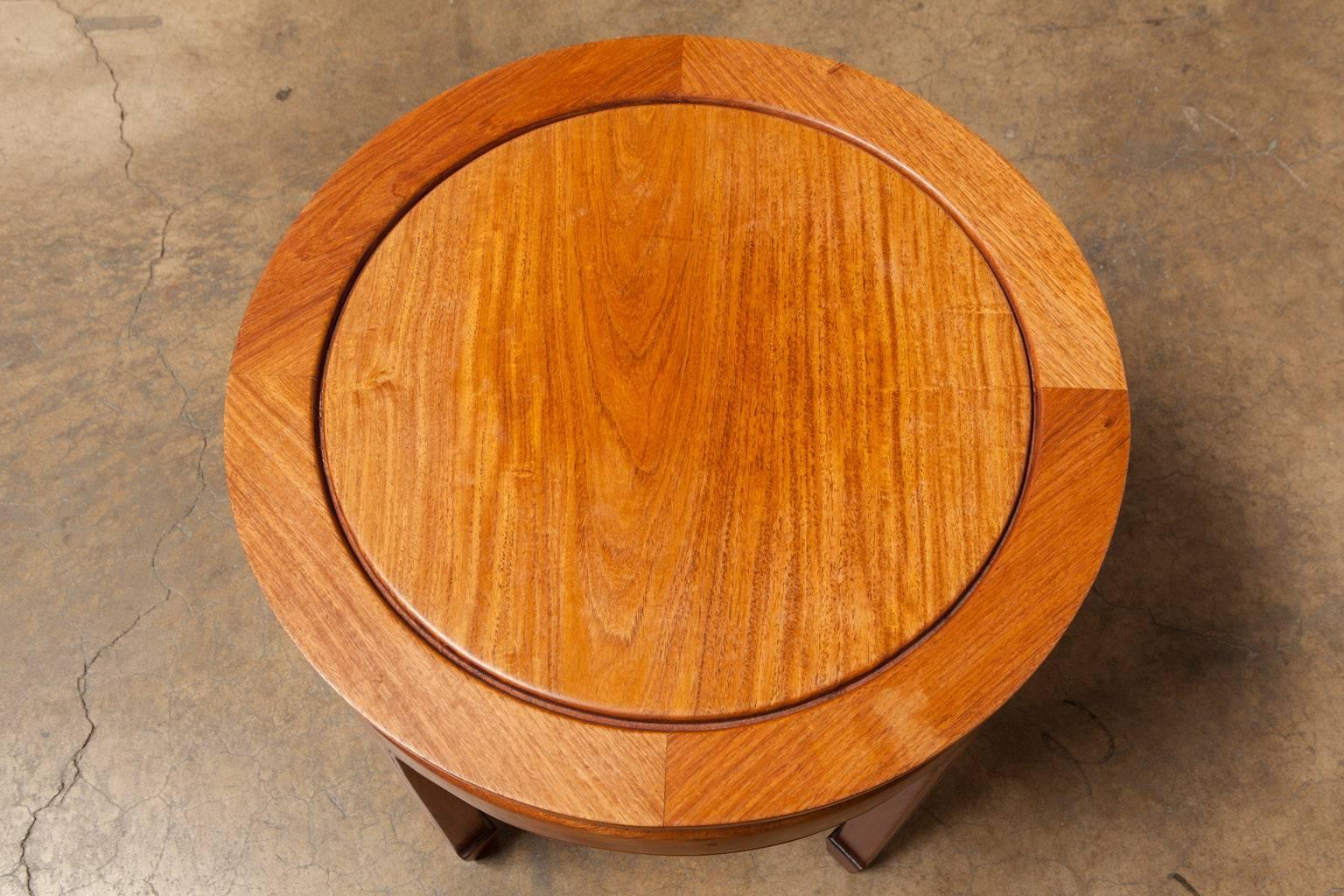 Chinese Hardwood Ming Style Round Side Table or Stool at 1stDibs ...