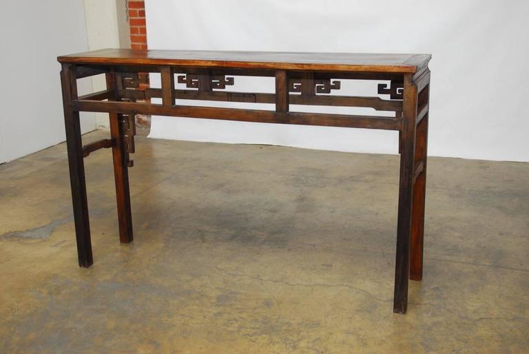 Qing Dynasty Chinese Altar Table at 1stDibs
