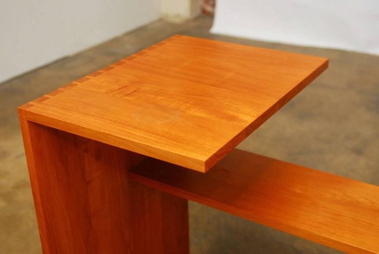 Modern Bench and Writing Table by Ed Clay at 1stDibs | writing bench