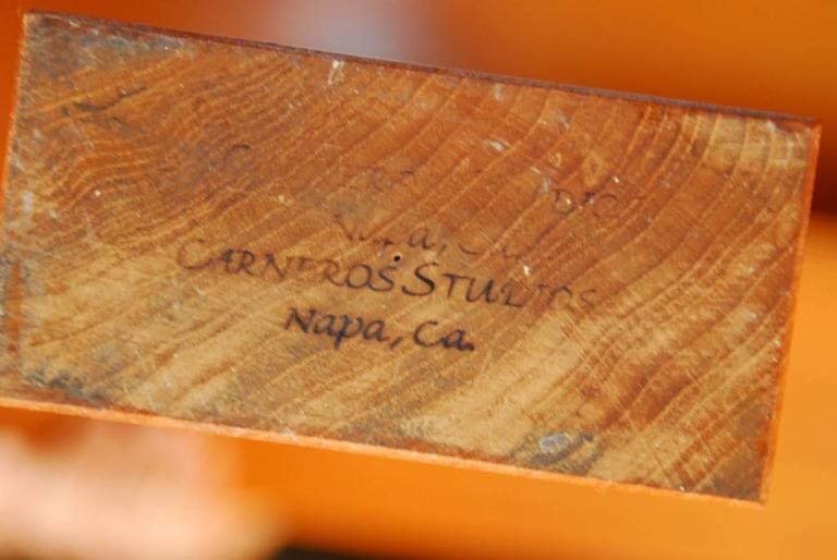 Modern Bench and Writing Table by Ed Clay at 1stDibs | writing bench