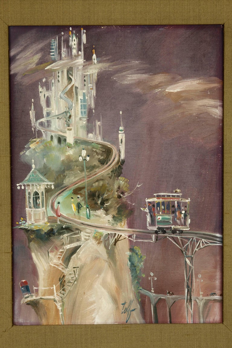 Albert Tolf San Francisco Surrealist Painting at 1stDibs | albert tolf ...