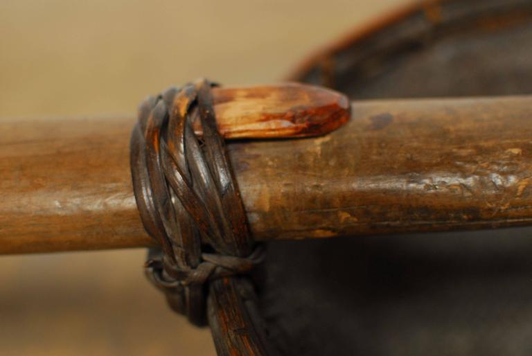 Asian Shoulder Yoke with Woven Baskets at 1stDibs | shoulder yoke for ...