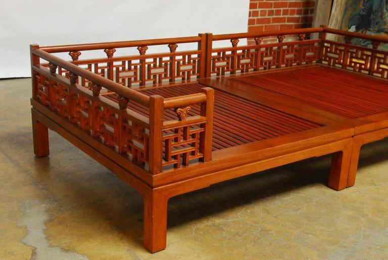 Chinese Carved Luohan Daybed at 1stDibs | chinese day bed, chinese ...