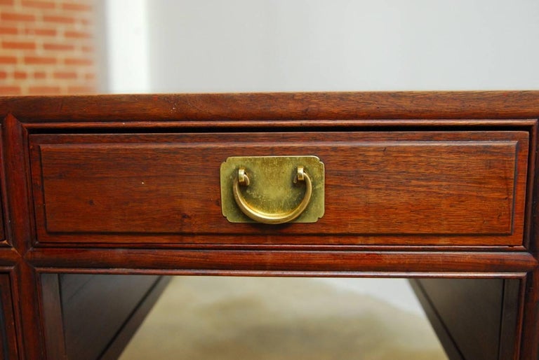 Midcentury Chinese Rosewood Writing Table Desk For Sale at 1stDibs ...
