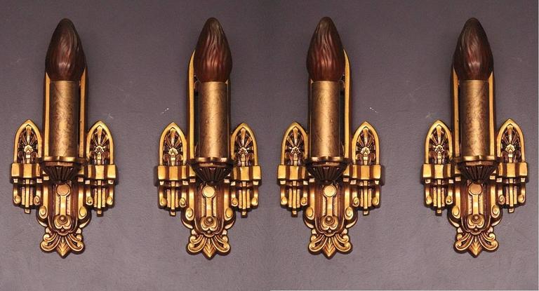 Old New England Church Sconces, 1920s For Sale at 1stDibs