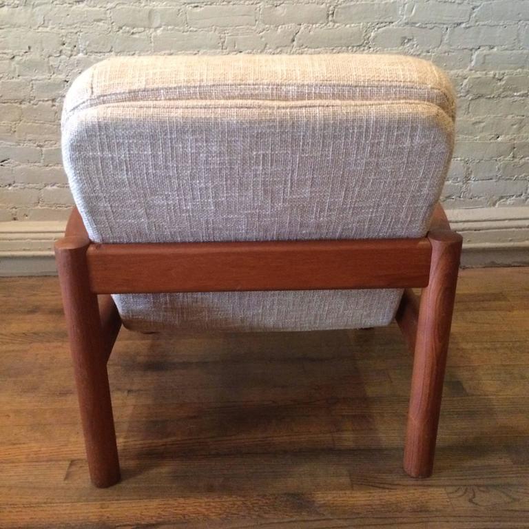 Danish Modern Teak Lounge Chair By Domino Mobler at 1stDibs | domino ...