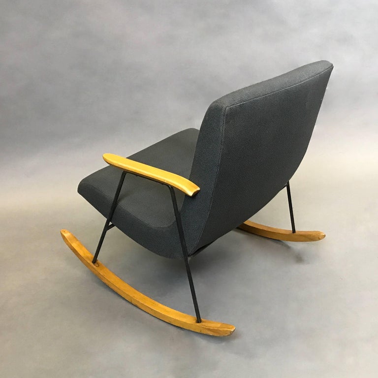 Mid-Century Modern "Ozzy" Rocking Chair by Milo Baughman for Thayer ...