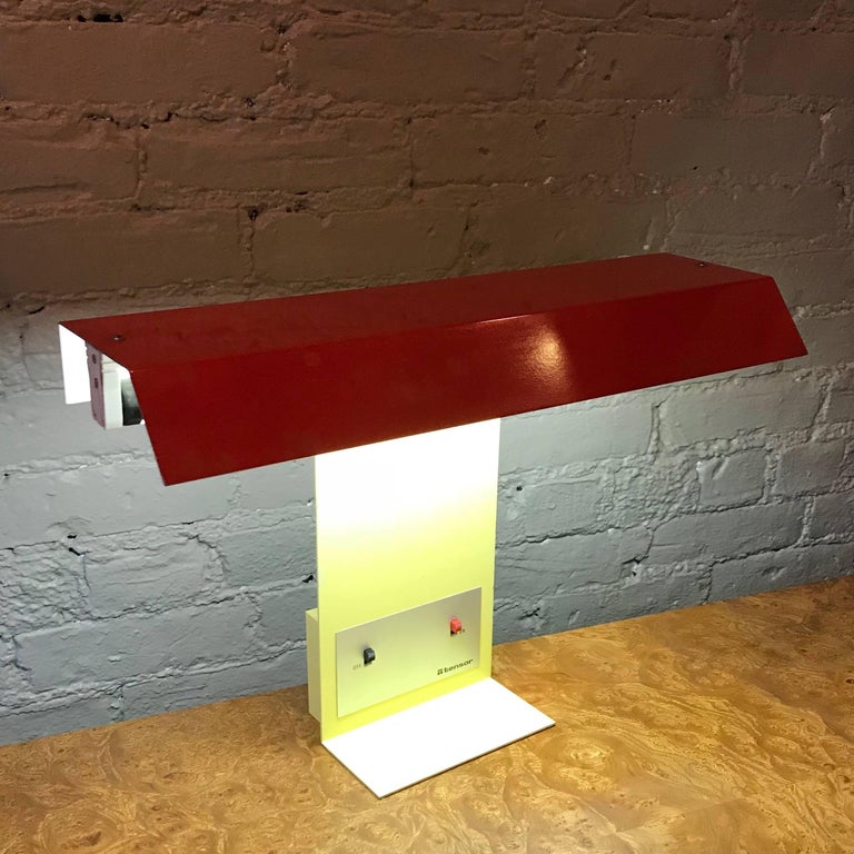 Colorful Memphis Style Desk Lamp by Tensor For Sale at 1stDibs