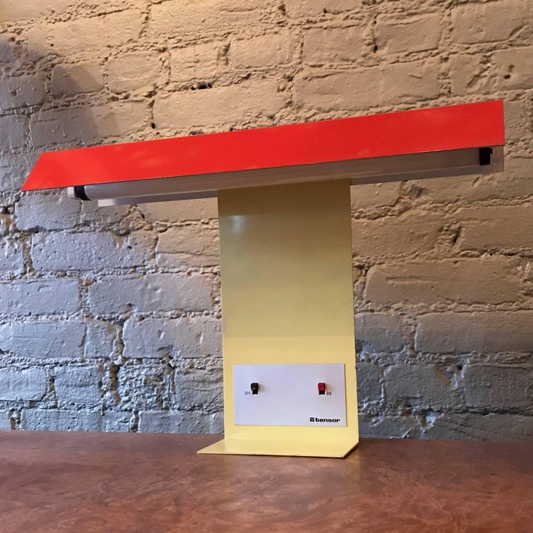 Colorful Memphis Style Desk Lamp by Tensor For Sale at 1stDibs