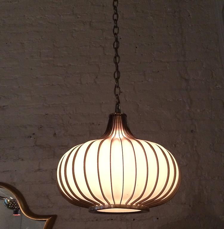 Hollywood Regency Garlic Shape Swag Pendant Light at 1stDibs | how to ...