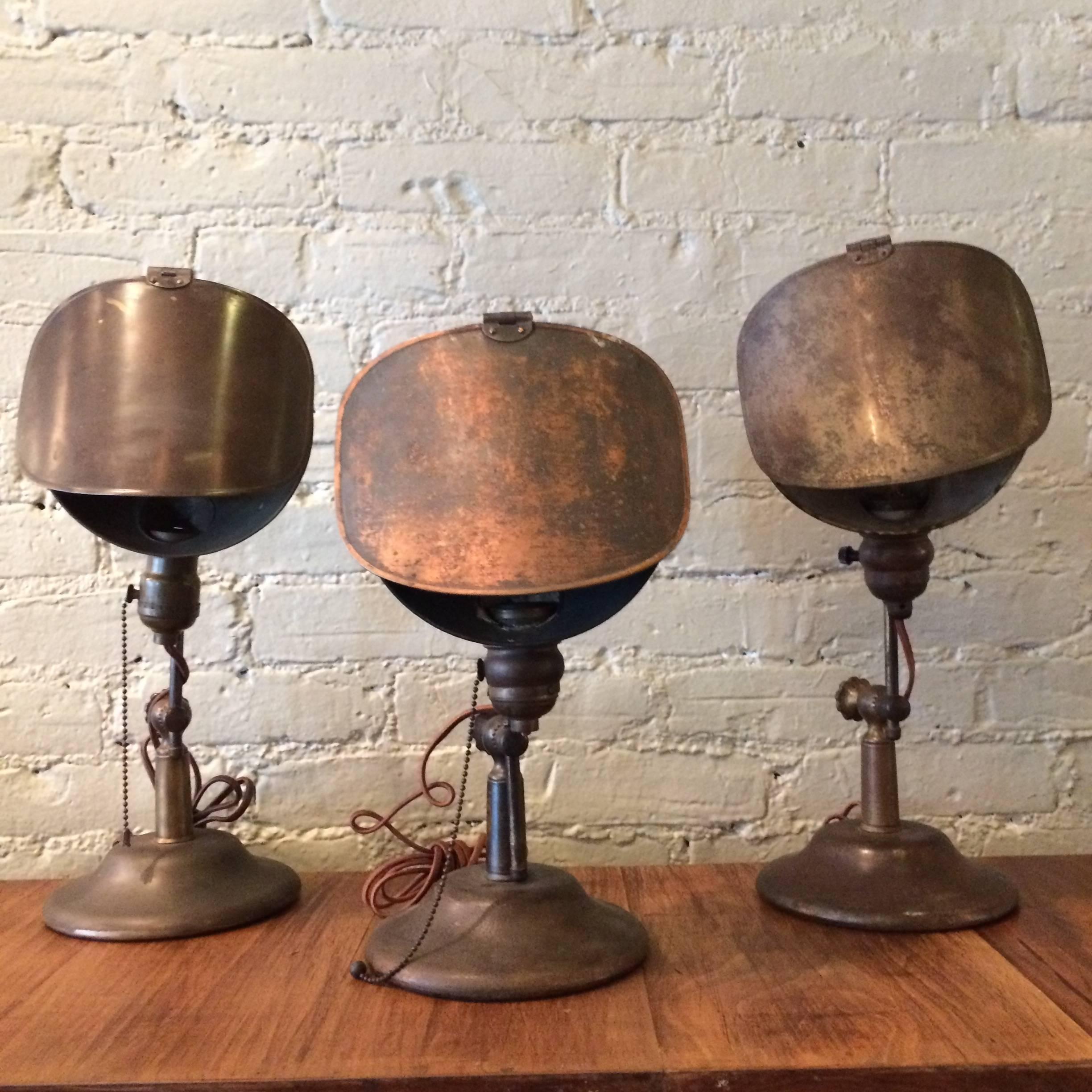 Industrial Bass Jewelers Table Lamp For Sale at 1stDibs | bass lamp