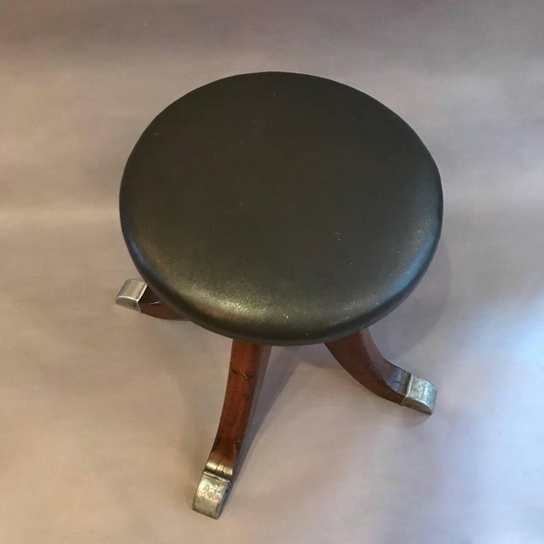 Industrial Leather Optometry Examination Stool at 1stDibs | industrial ...