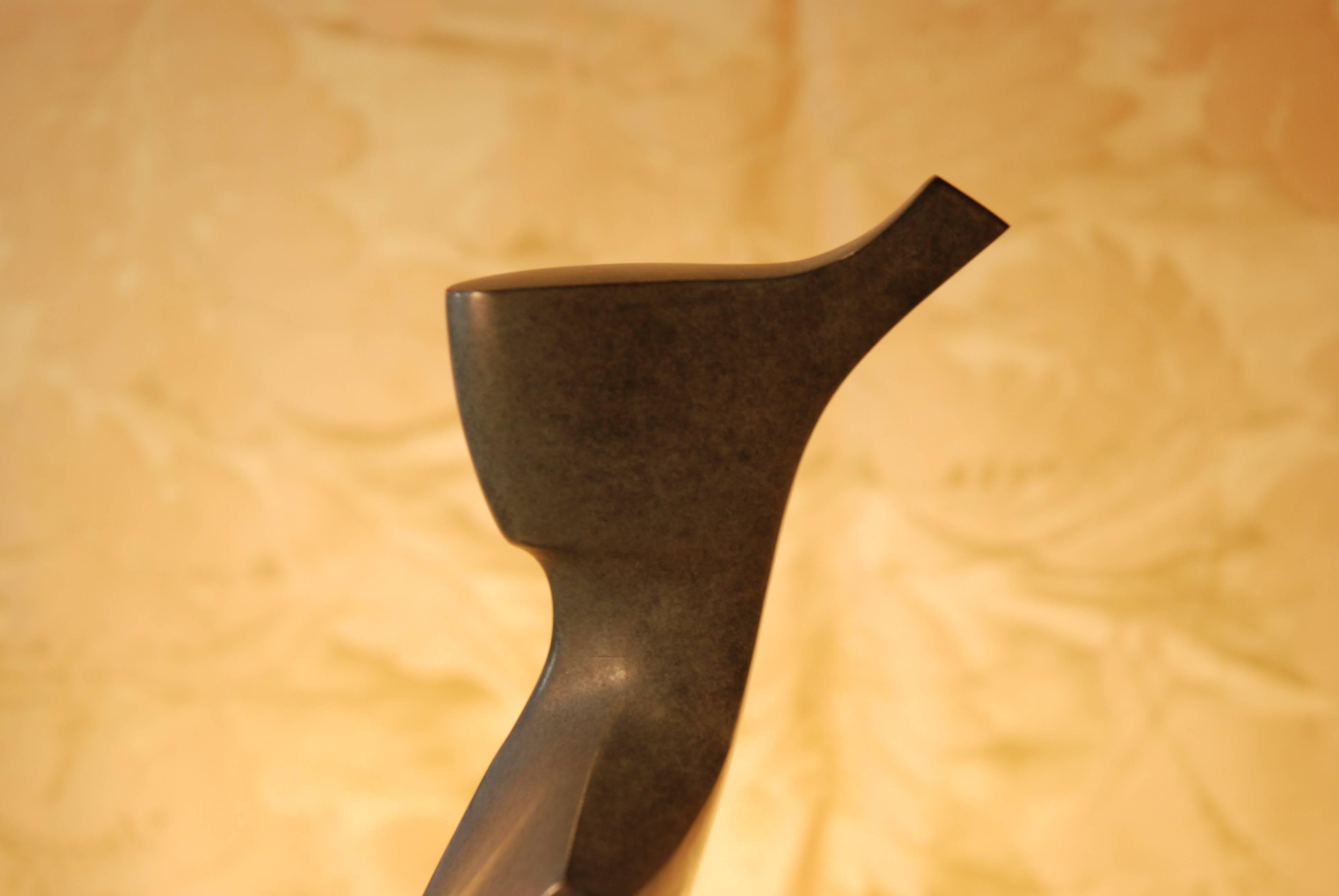 French Bronze Sculpture of a Dancer by Annette Jalilova For Sale at 1stDibs
