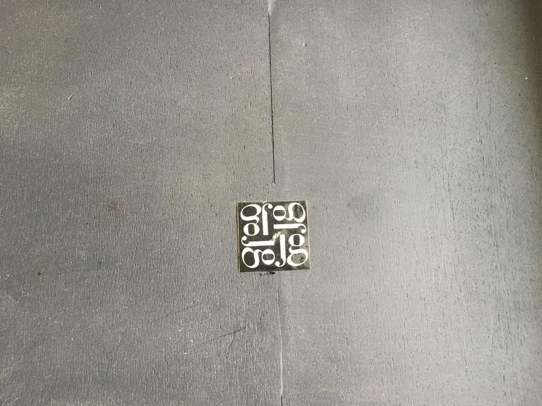 John Behringer for JG Furniture Bench Having Brazilian Rosewood End ...