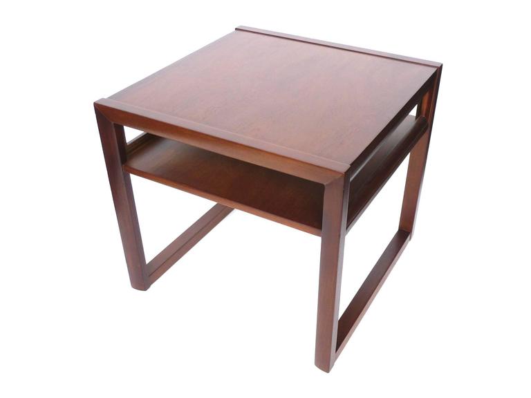 1940s John Stuart Mahogany Side Tables, a Pair at 1stDibs