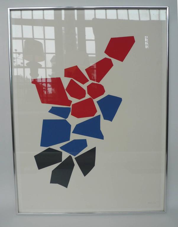 Robert Goodnough Six Silkscreen Prints from the One Two Three Portfolio ...