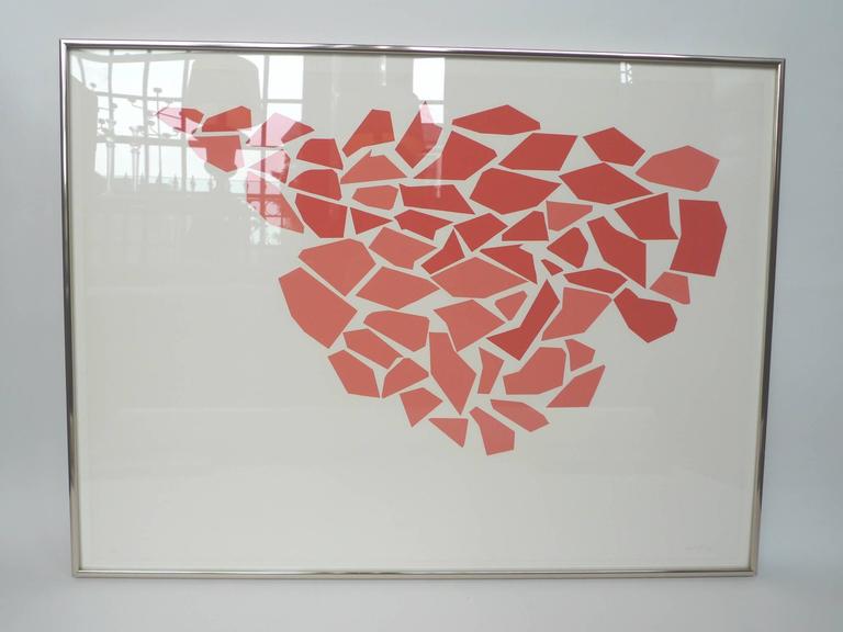 Robert Goodnough Six Silkscreen Prints from the One Two Three Portfolio ...