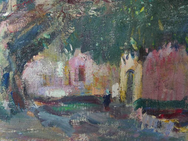 René Zimmermann Landscape Painting, "Varages Var" at 1stDibs