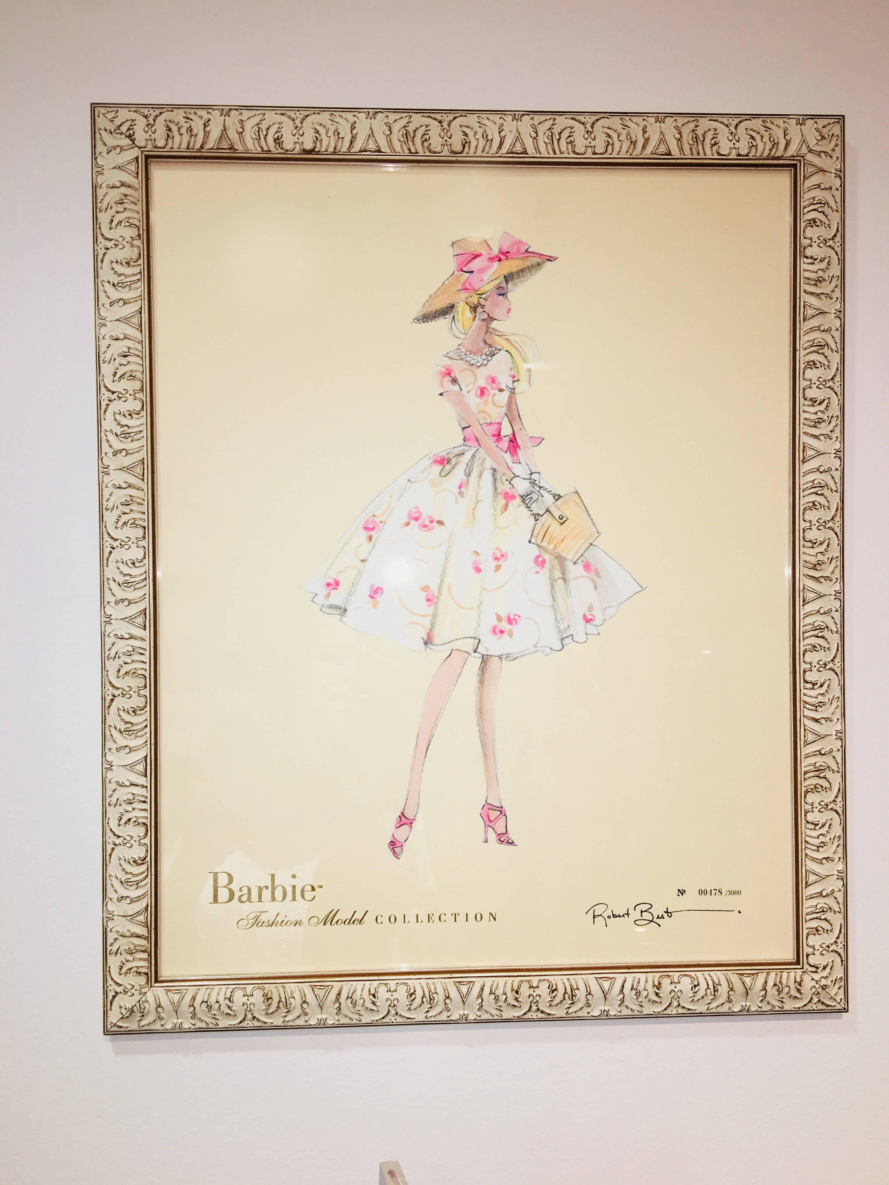 Robert Best Framed Barbie Collection, Set of Four at 1stDibs | robert ...