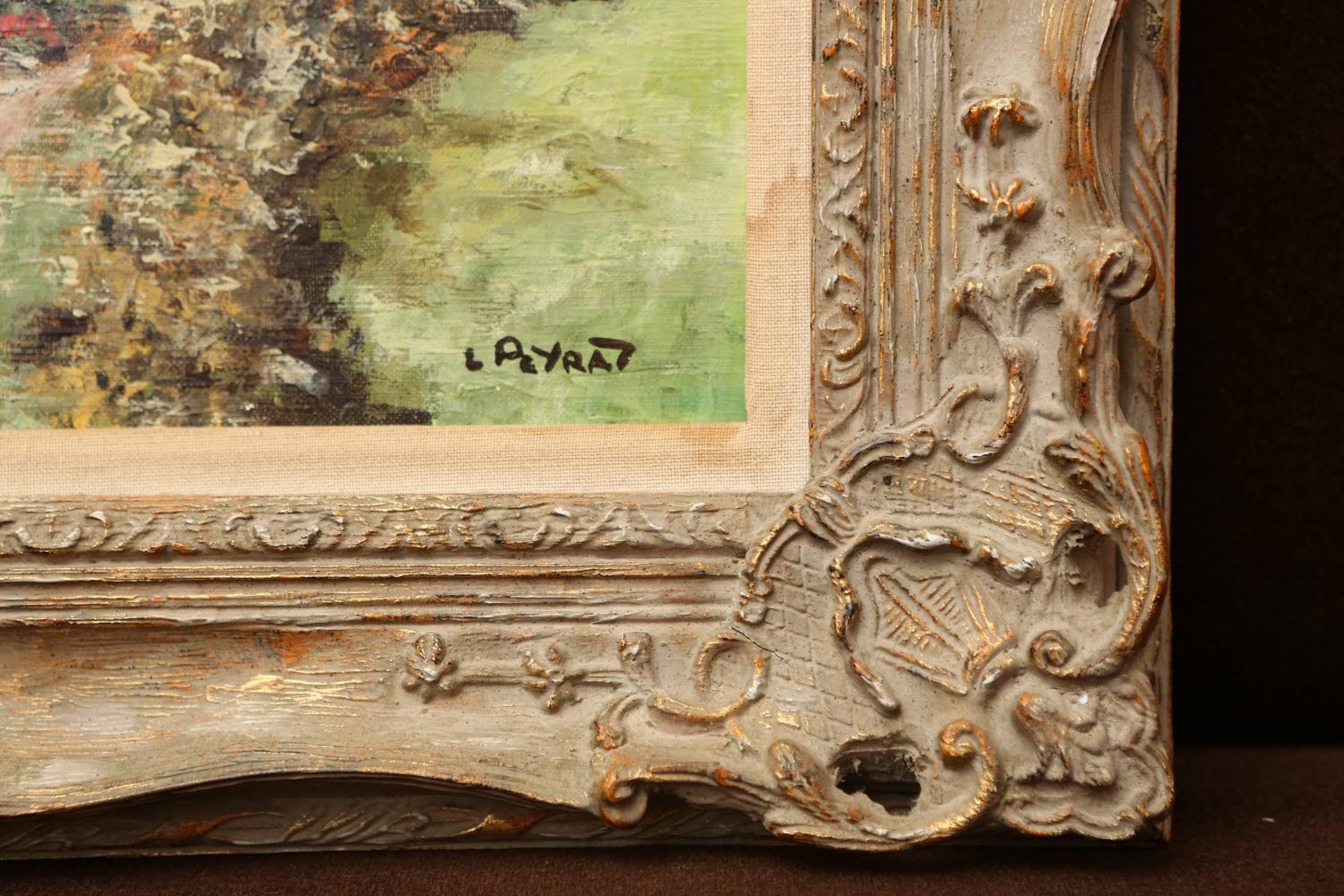 Louis Peyrat Original Oil Painting at 1stdibs