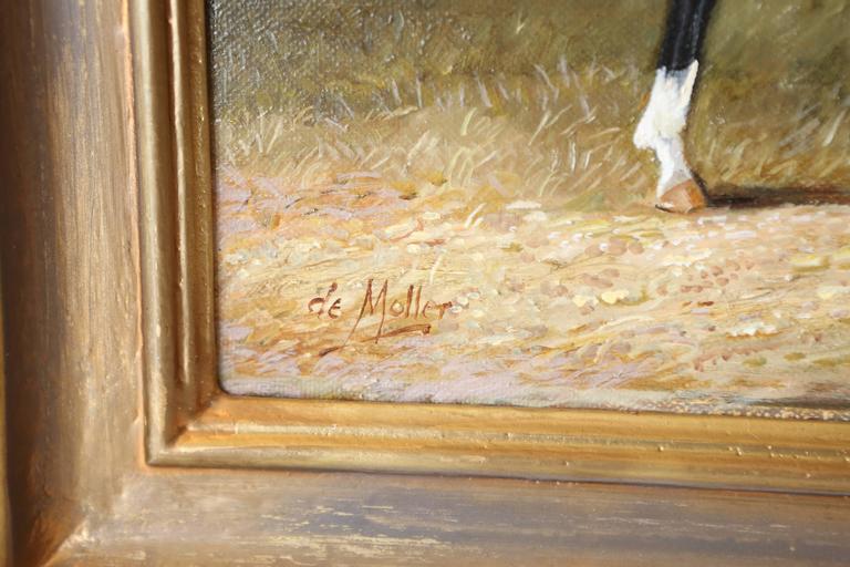Painting of Horse by André de Moller at 1stDibs