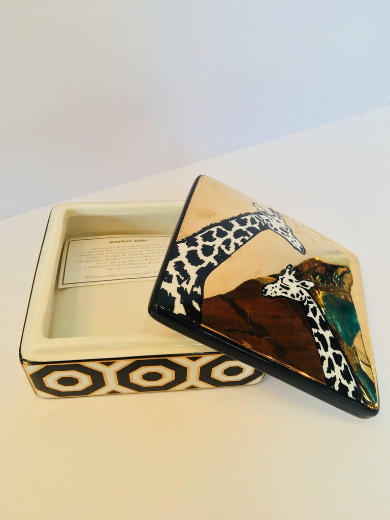 Jonathan Adler Giraffe Box at 1stDibs | adler box