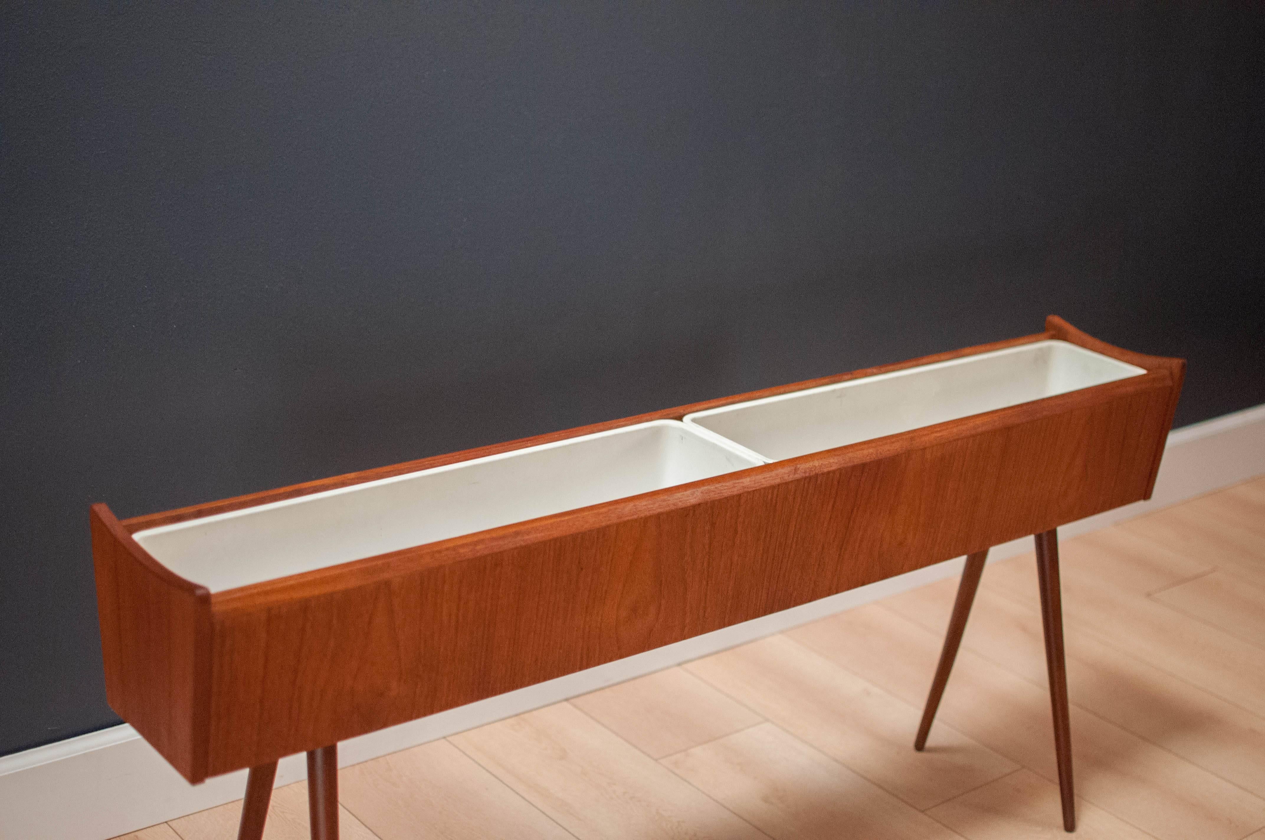 Vintage Danish Teak Jardinière Planter Box at 1stDibs | danish planter ...