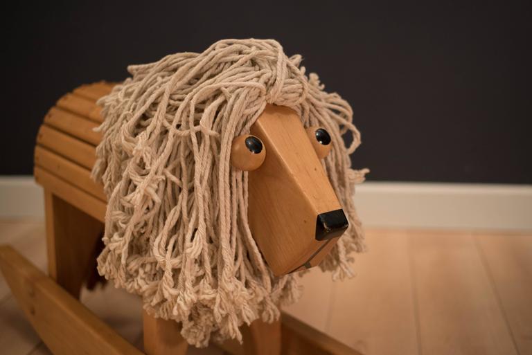 Vintage Lion Rocker Toy at 1stDibs | rocking lion toy, lion rocking ...