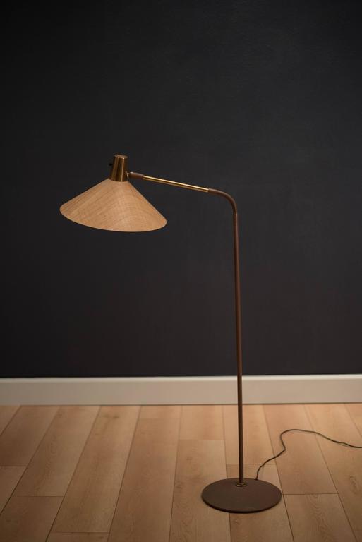 Mid-Century Adjustable Task Floor Lamp at 1stDibs