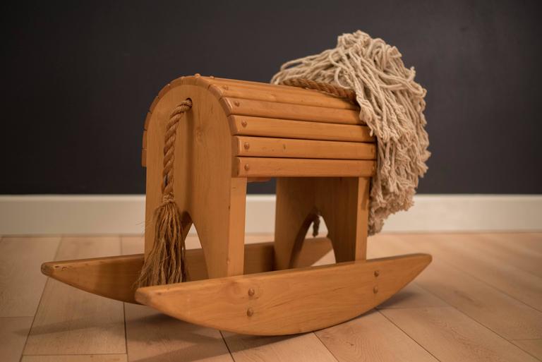 Vintage Lion Rocker Toy at 1stDibs | rocking lion toy, lion rocking ...