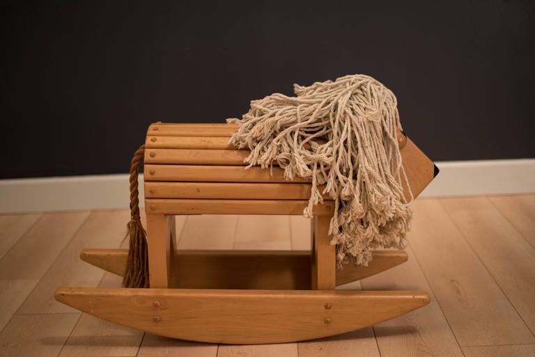 Vintage Lion Rocker Toy at 1stDibs | rocking lion toy, lion rocking ...