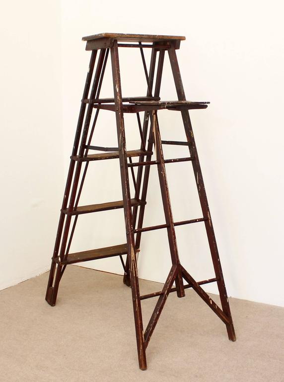 Antique Vintage Painter's Ladder, Early 20th Century For Sale at ...