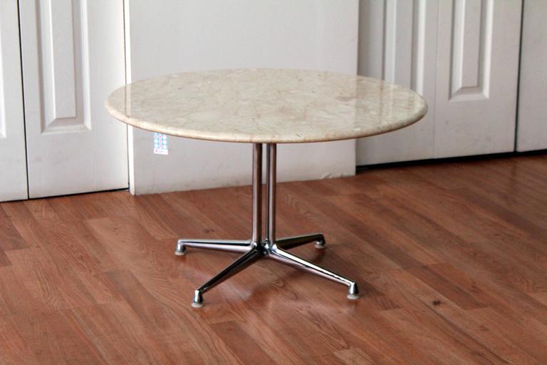 Herman Miller Marble Side End Table at 1stDibs