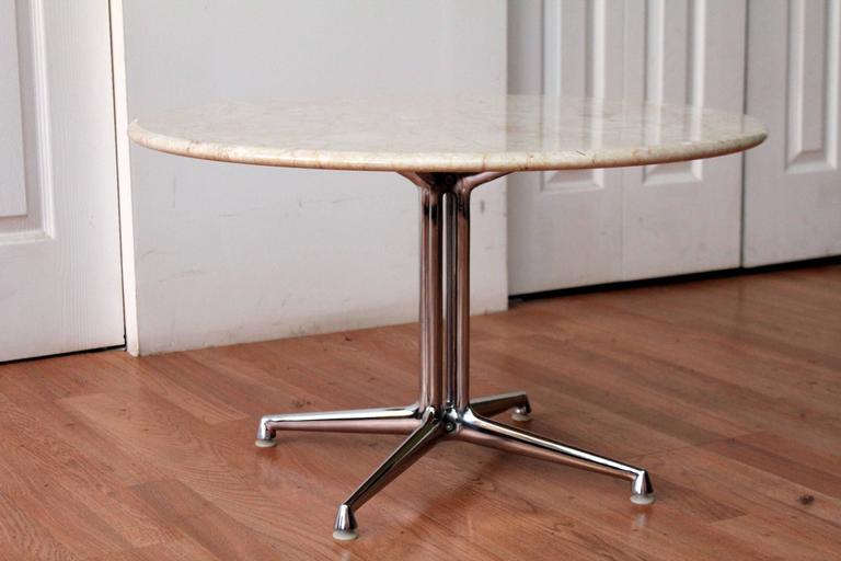 Herman Miller Marble Side End Table at 1stDibs