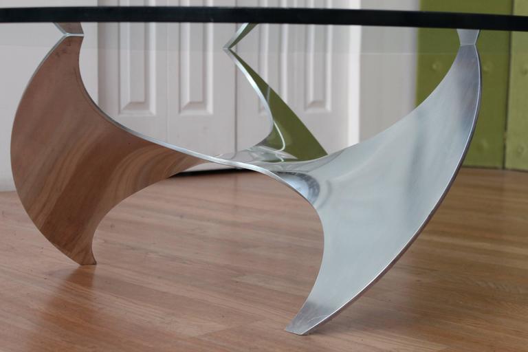 Propeller Coffee Table by Knut Hesterberg for Ronald Schmitt at 1stDibs