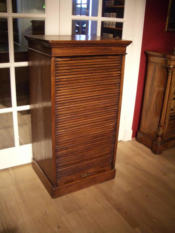 Beautiful Oak File Cabinet, in Perfect Condition at 1stDibs