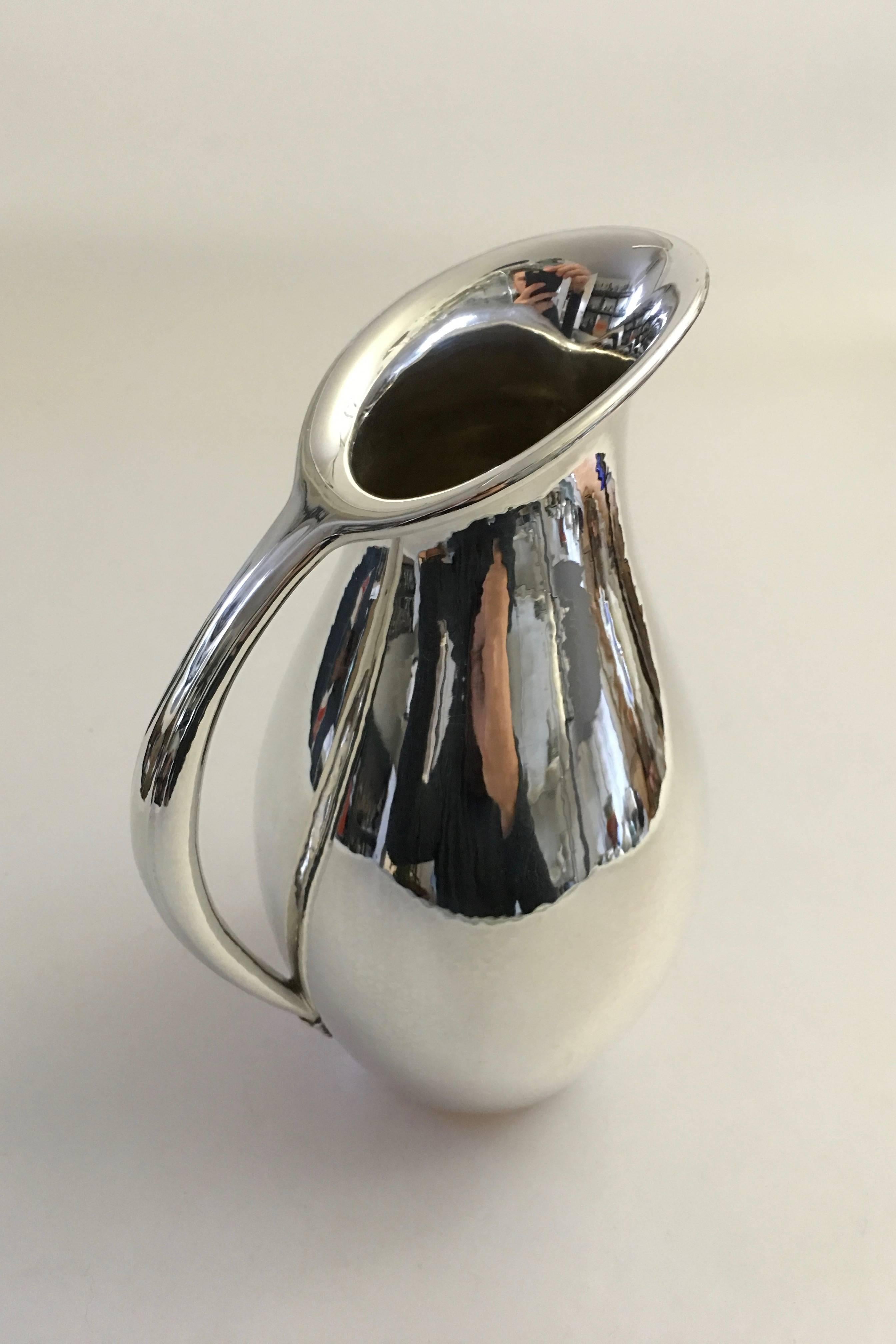Georg Jensen Sterling Silver Johan Rohde Water Pitcher #432a at 1stDibs