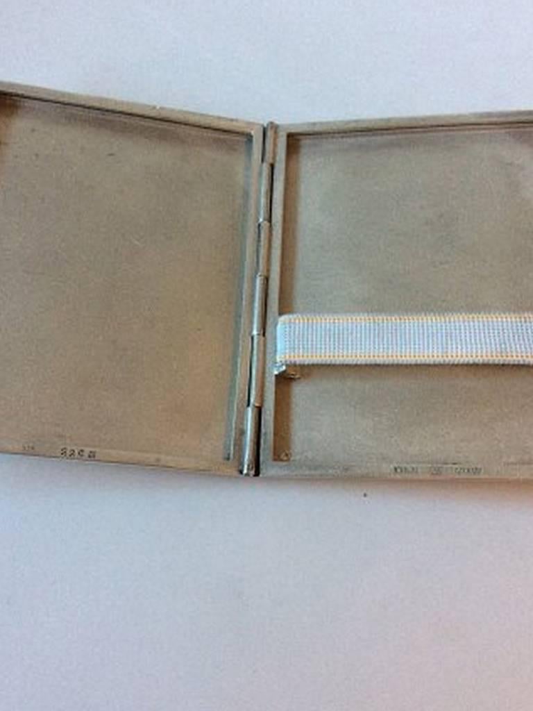 Georg Jensen Sterling Silver Card/Cigarette Holder/Box #226B from 1933 ...