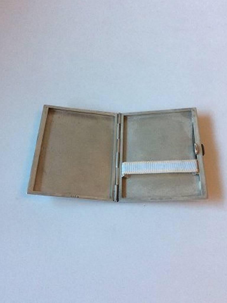 Georg Jensen Sterling Silver Card/Cigarette Holder/Box #226B from 1933 ...