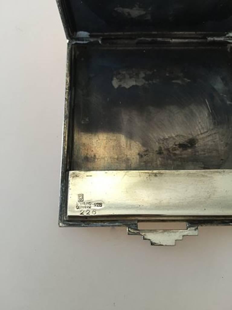 Georg Jensen Sterling Silver Card/Match Holder #226 from 1933-1944 at ...