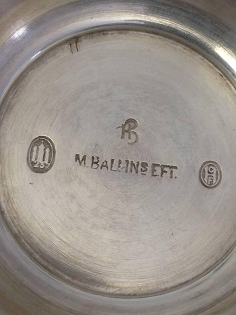 Mogens Ballin Silver Bowl or Vase For Sale at 1stDibs | silver bowl vase