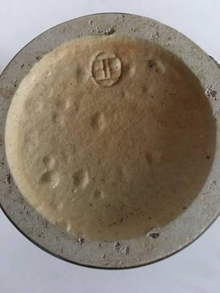 Bing and Grondahl Stoneware Vase #5818 by Lisa Enquist For Sale at 1stDibs