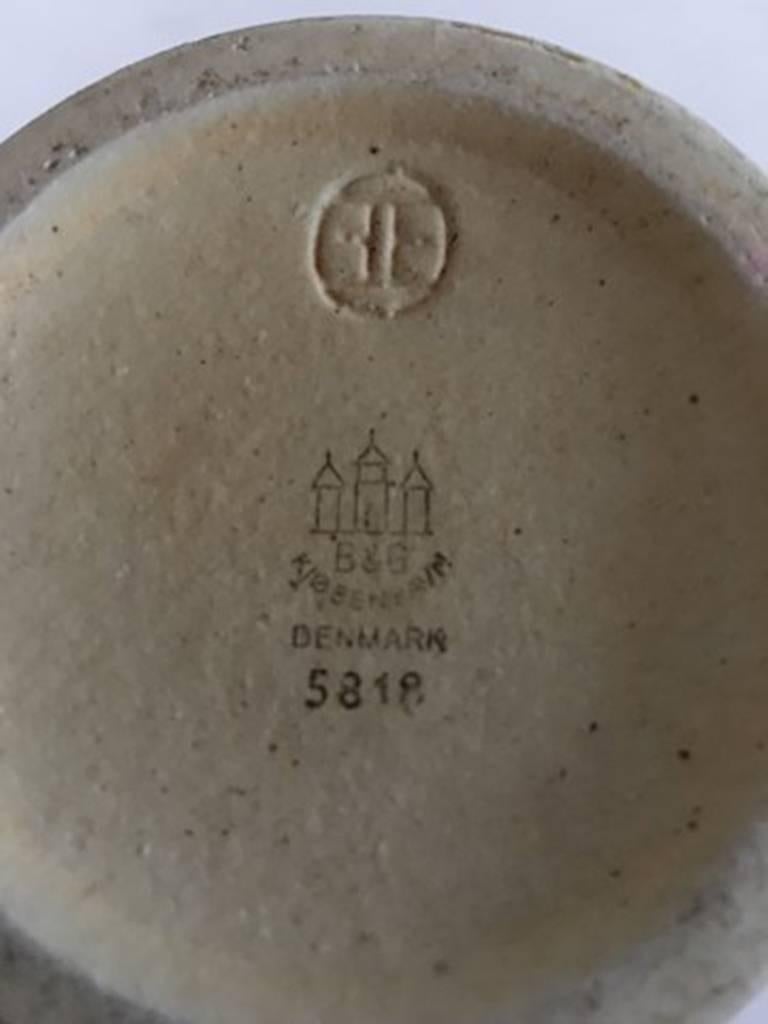 Bing and Grondahl Lisa Enquist Stoneware Vase #3 For Sale at 1stDibs