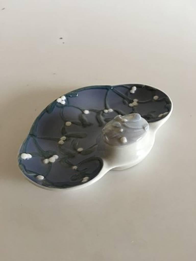 Bing and Grondahl Art Nouveau Inkwell with Lid and Insert For Sale at ...