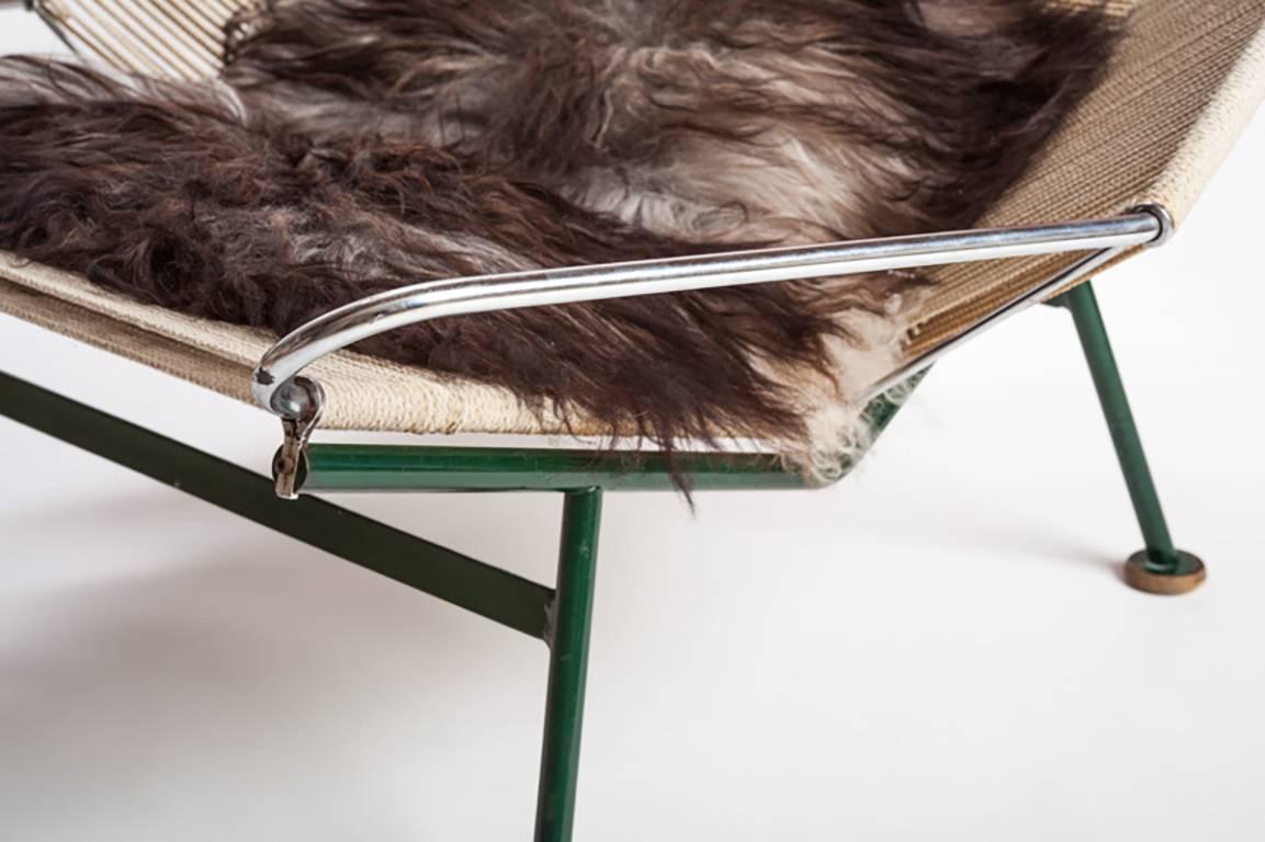 Danish Mid-century Modern Flagline Halyard Chair by Hans Wegner at ...